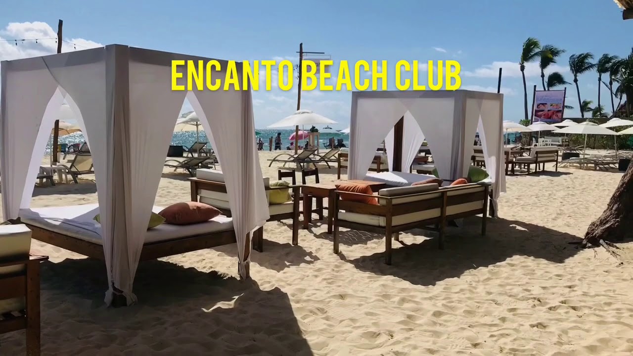 Playa Del Carmen Cancún Encanto Beach Club - YouTube