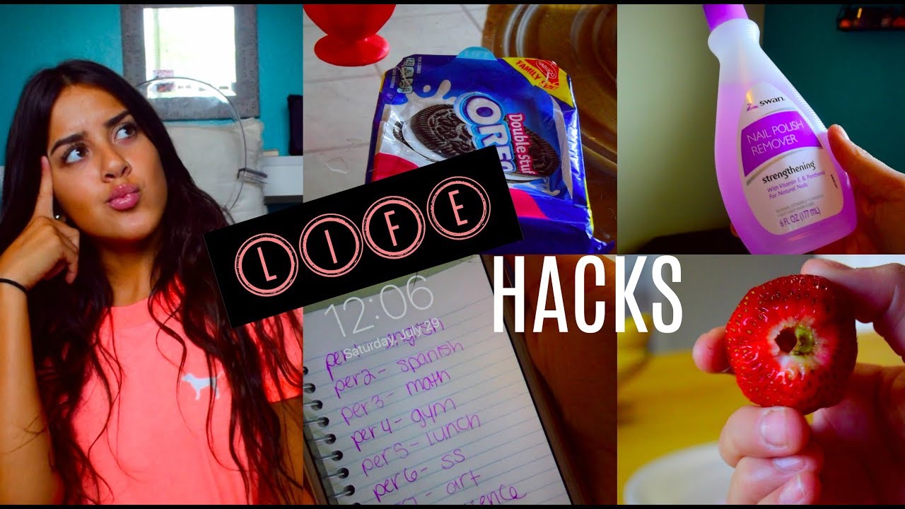 LIFE HACKS EVERYONE SHOULD KNOW! - YouTube