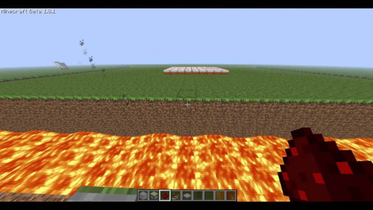 Minecraft - How to make a Drawbridge - YouTube