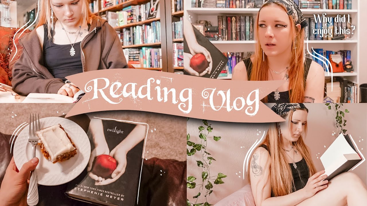 reading twilight for the first time! | reading vlog - YouTube