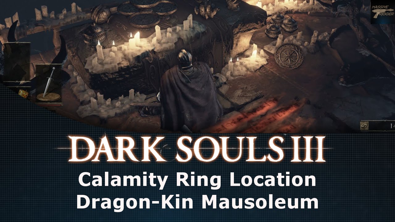 Dark Souls III Calamity Ring Location Dragon-Kin Mausoleum - YouTube