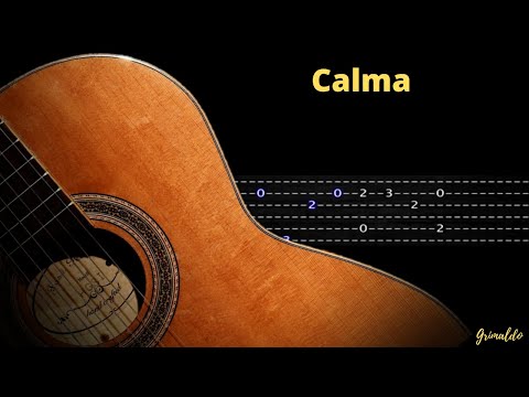 Pedro Capó - Calma . Tutorial guitar Tabs