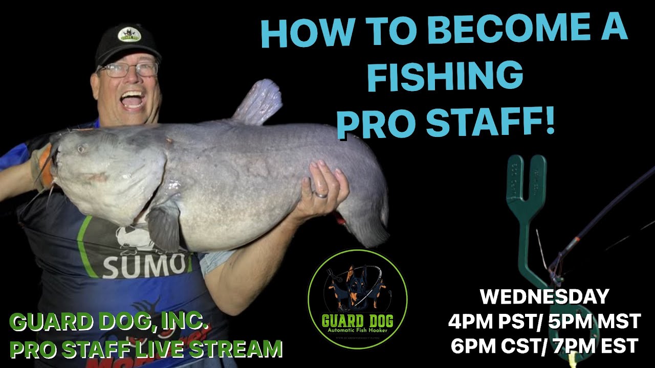 How to become a FISHING PRO STAFF! Guard Dog Pro Staff Live Stream! # ...