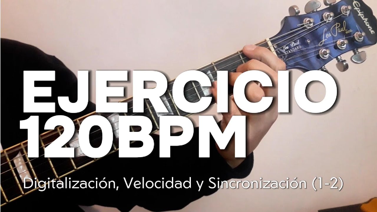 GUITAR DIGITALIZATION, SPEED AND SYNCHRONIZATION EXERCISE 1-2 - YouTube