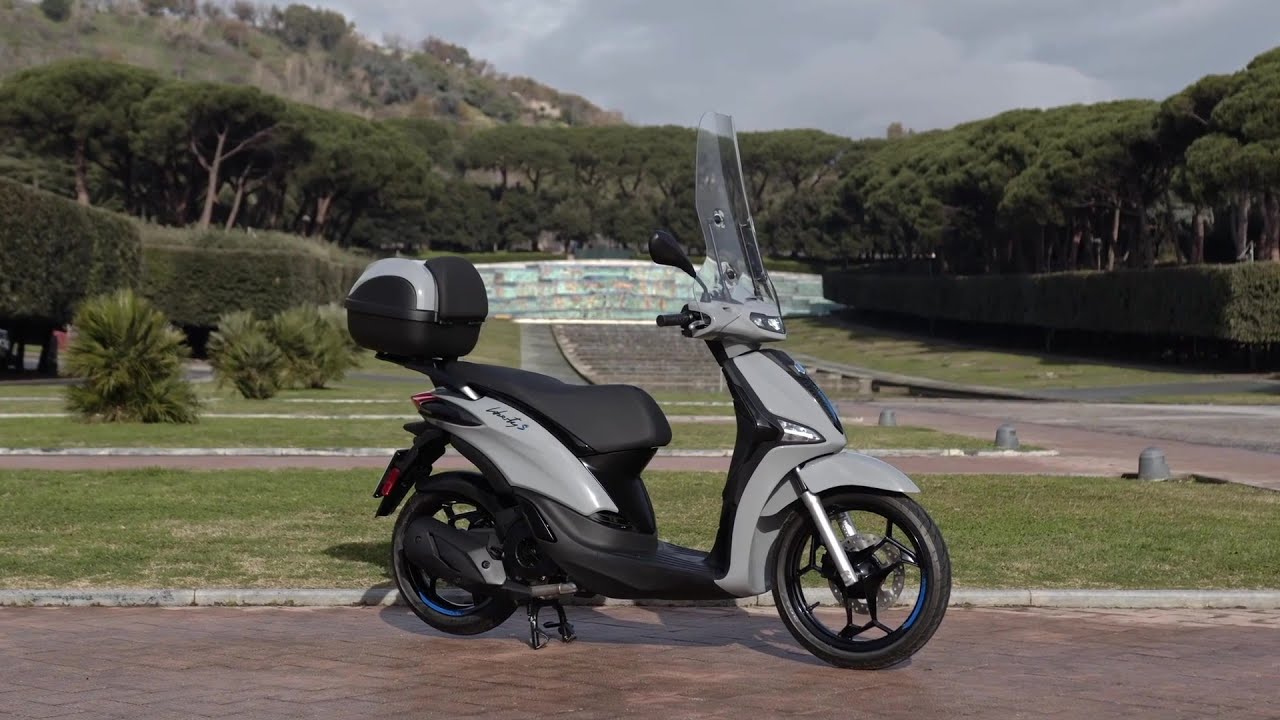 New Piaggio Liberty Design Preview - YouTube