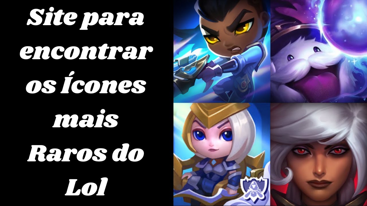 Como conferir os Ícones mais Raros do League of Legends - Ano de ...
