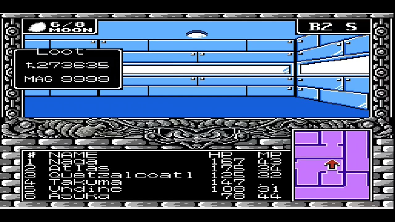 Digital Devil Story: Megami Tensei 2 Nes Version Longplay Part 12 - YouTube