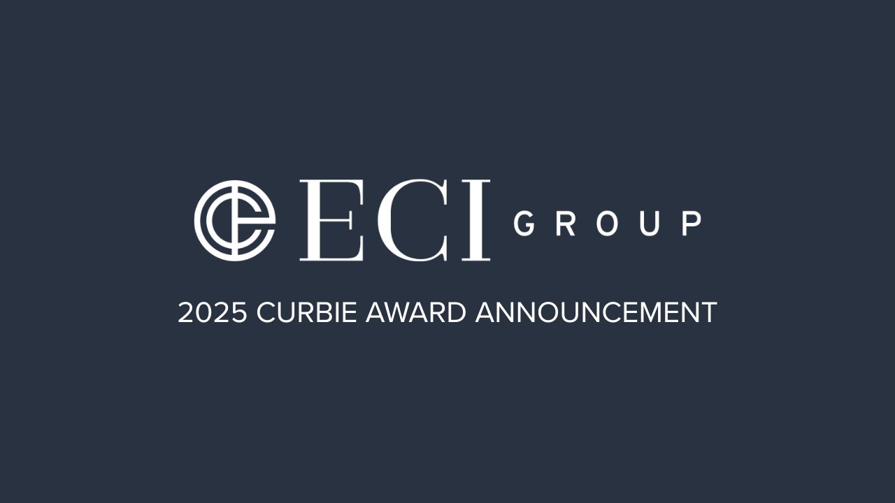 2025 "Curbie" Award | ECI Group - YouTube