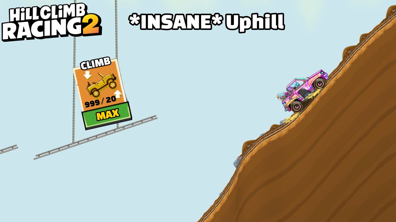 😨*INSANE* Uphill Map in MAP EDITOR 🤯 + 3 map IDs 😋- Hill Climb Racing 2 ...