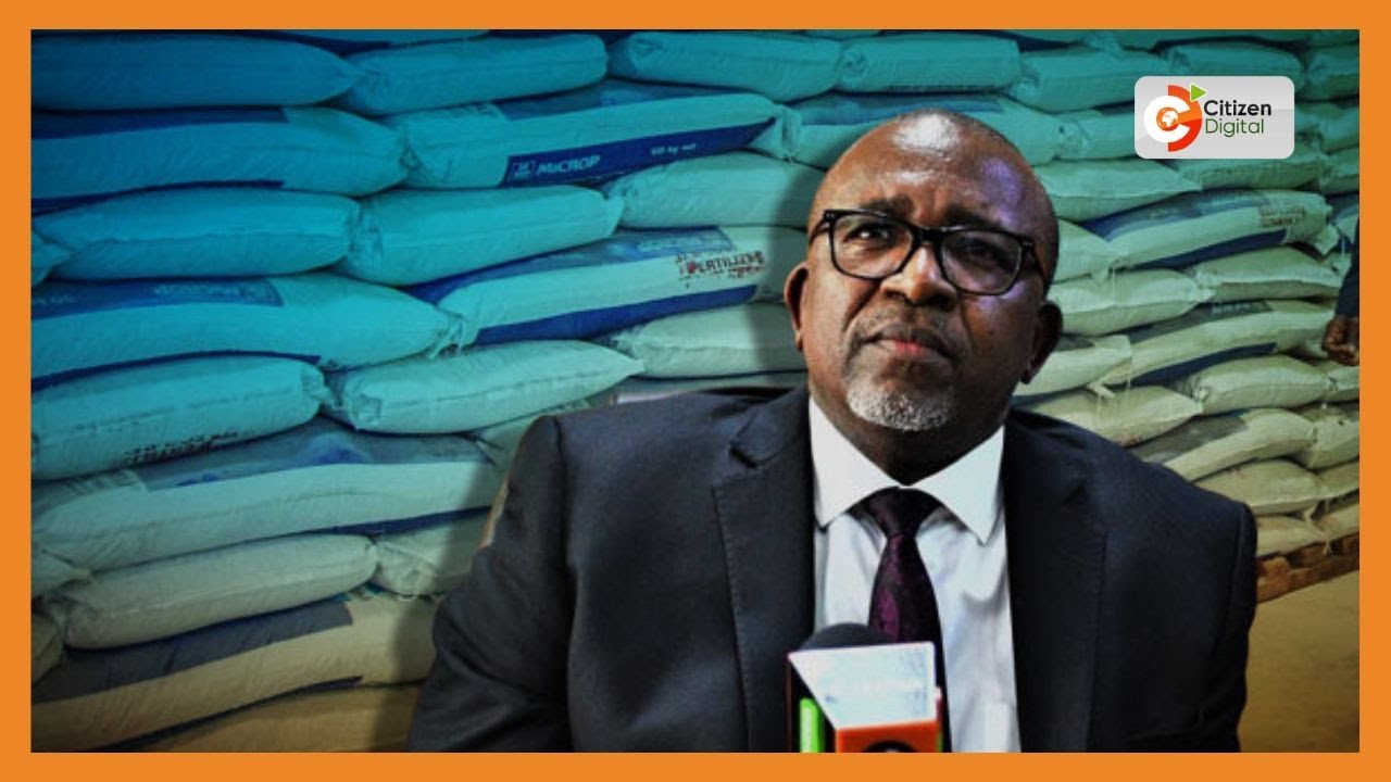 | Tonight | Agriculture CS Linturi speaks on the fake fertilizer puzzle ...