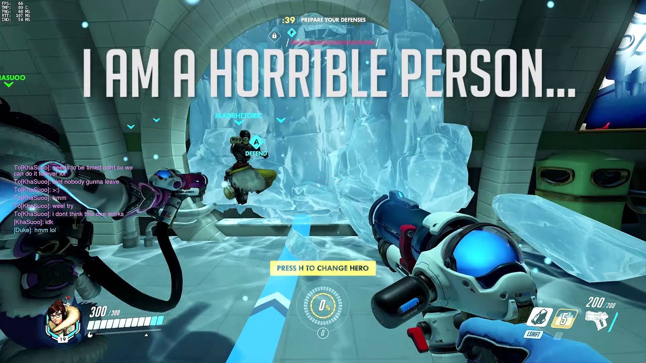 Ice Wall of China - Overwatch - YouTube