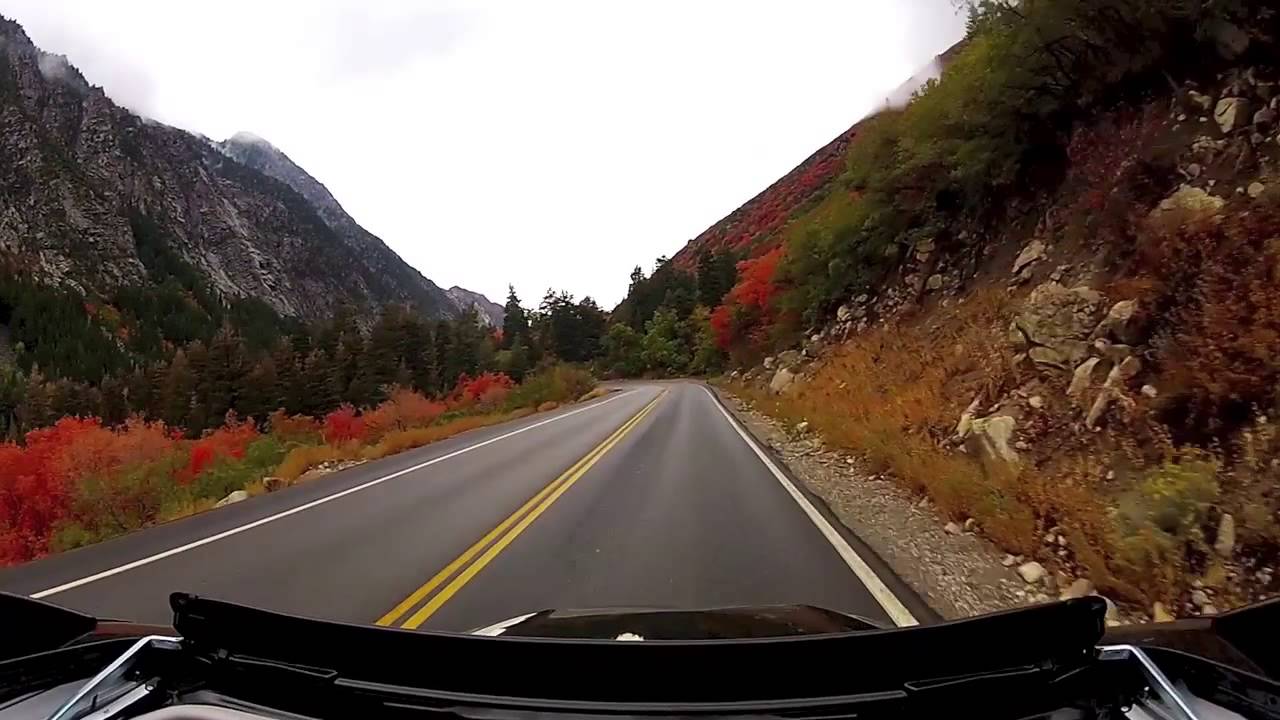 Fall Colors in Little Cottonwood Canyon Utah - YouTube