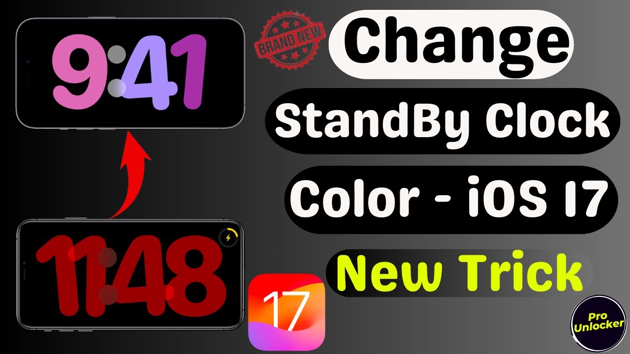 How To Change StandBy Clock Color On IPhone iOS 17 StandBy Mode how-to-change-standby-clock-color-on-iphone-ios-17-standby-mode