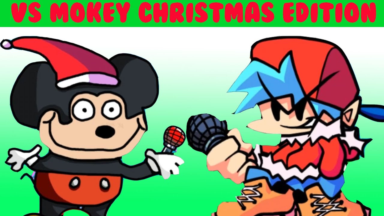 Friday Night Funkin' vs Mokey Christmas Edition (FNF CHRISTMAS MOD ...