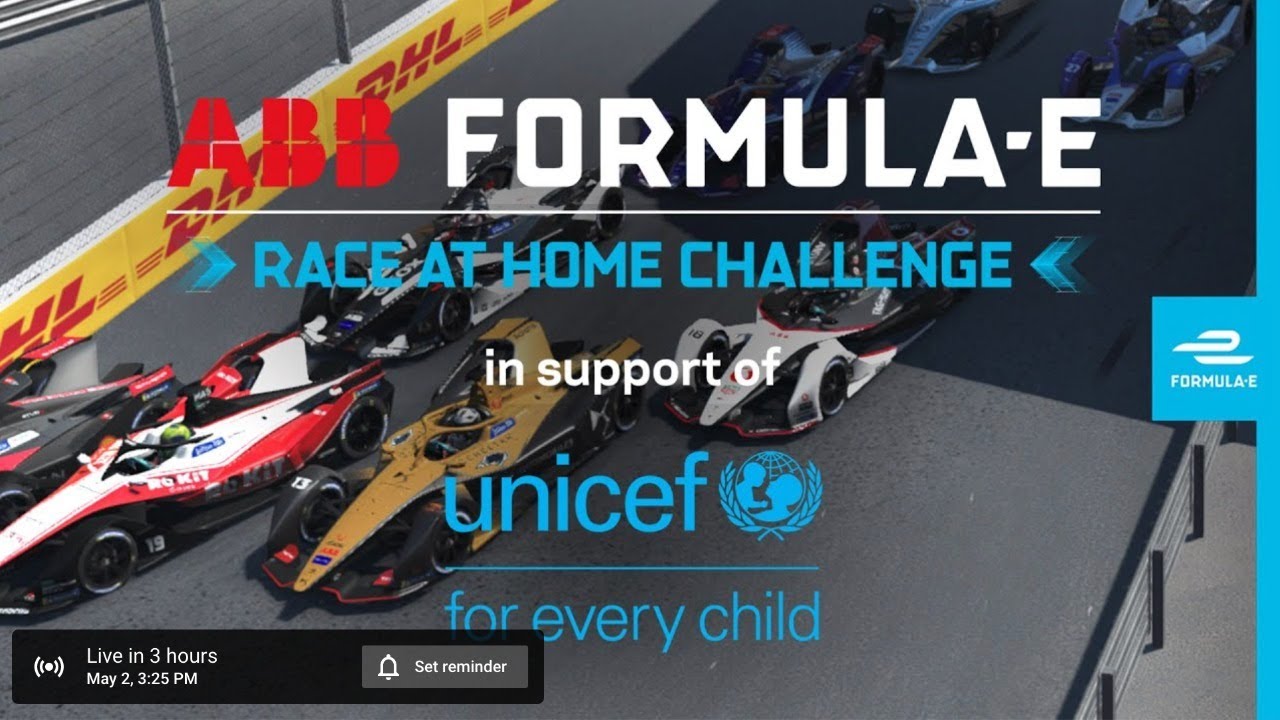 LIVE Round 2 Race! | ABB Formula E Race At Home Challenge In Support Of ...