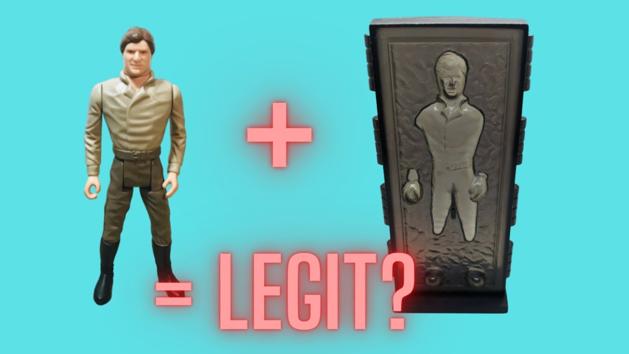 KENNER STAR WARS LAST 17 HAN SOLO CARBONITE - REPRODUCTION - YouTube