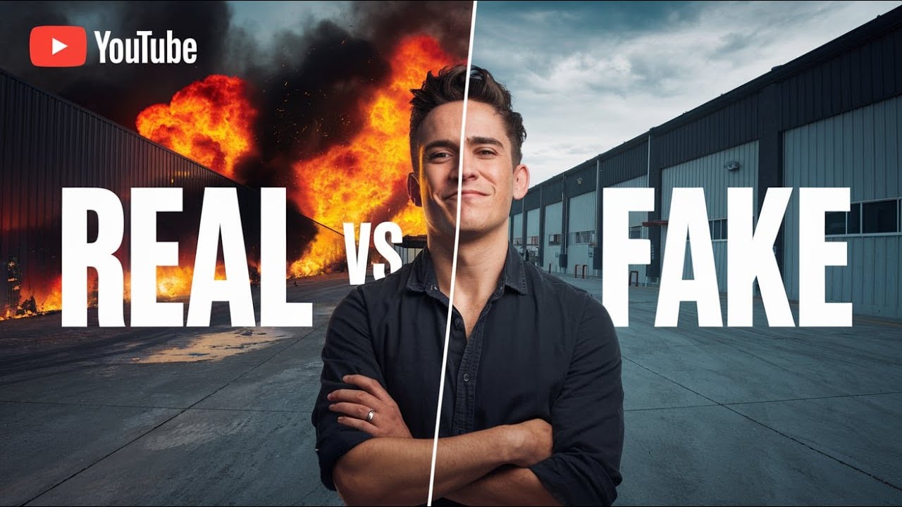 Fake Temu Warehouse Fire Photo Exposed! - YouTube