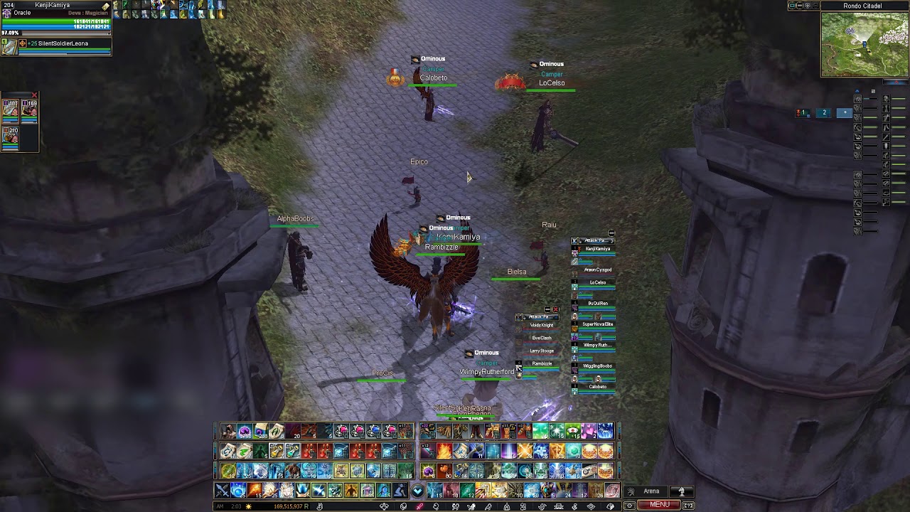 Rappelz // Ominous Guild // Rondo Citadel Siege // Oct -24 // (7:27 ...