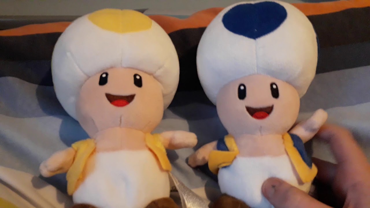 I got the All Star Blue Toad Plush! - YouTube