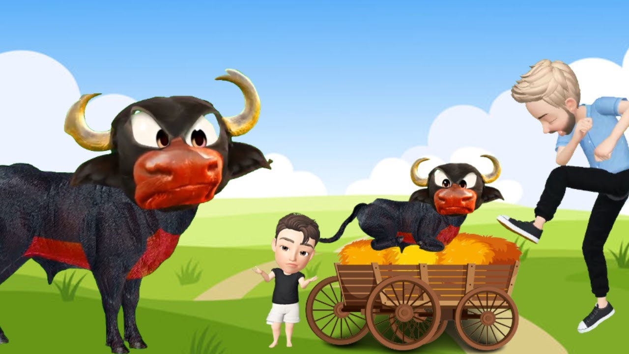 Boi da Cara Preta 🐂 Canção de Ninar 😴 Nursery Rhymes Kids Song - YouTube