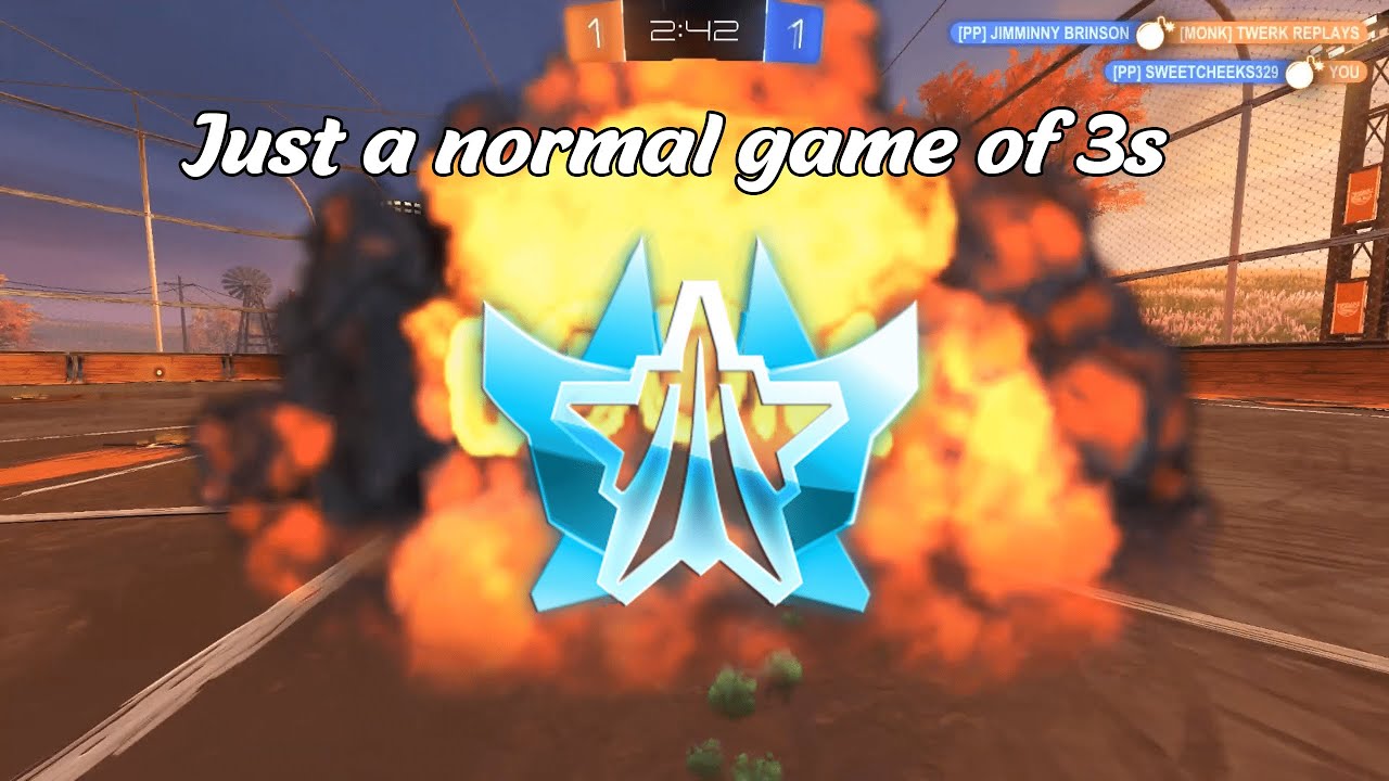 Just a normal game of 3s - YouTube