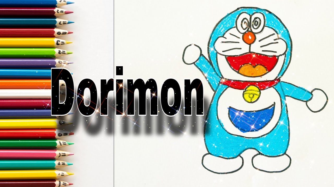 Dorimon Drawing || How To Draw Dorimon | Dorimon Drawing For Kids and ...