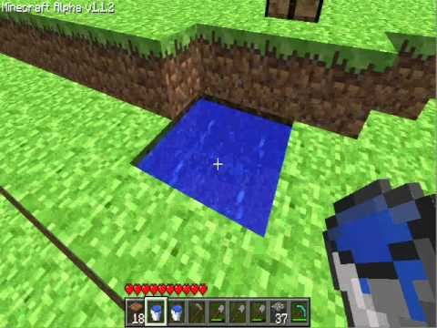 Minecraft drowning trap tutorial - YouTube