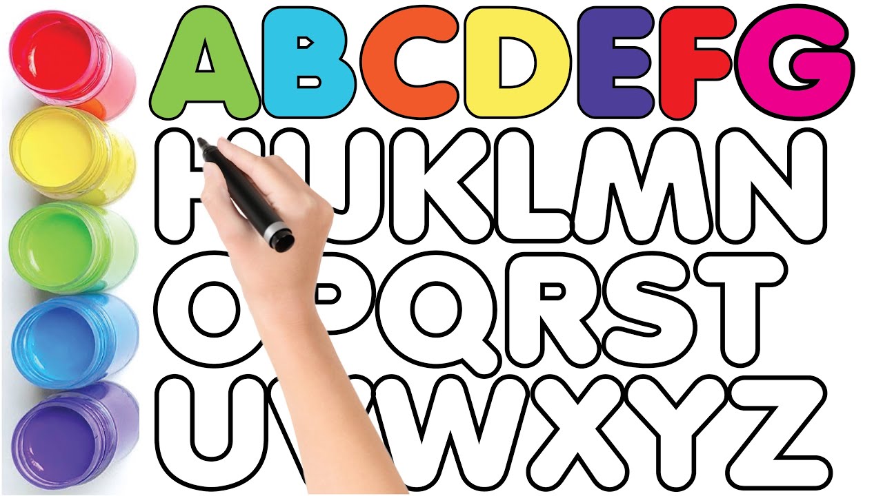 Learn to count, alphabet a to z, One two three, ABC, 1 to 100 counting ...