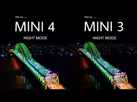 DJI Mini 4 Pro VS DJI Mini 3 Pro | NIGHT MODE | Camera Test - YouTube