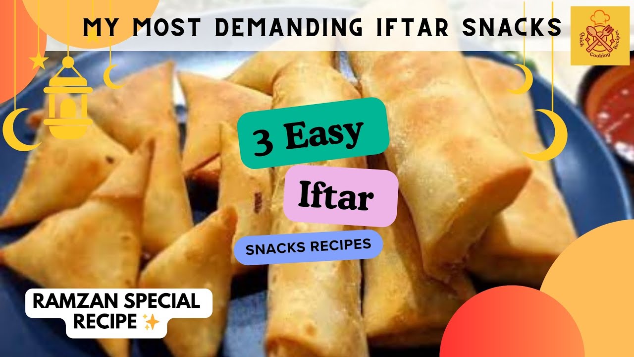 Ramzan Special Ep 28 | Best Samosa & Roll Recipe | 3 Easy Ramadan ...