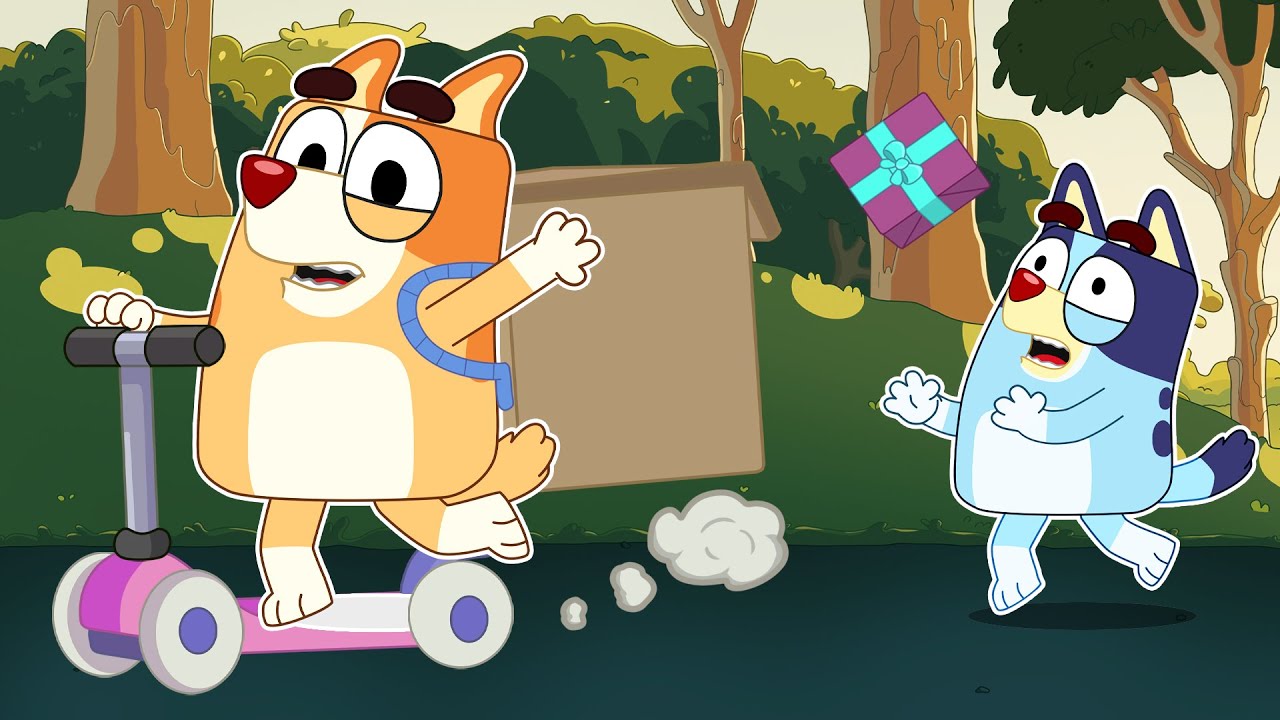 Bluey Goes To Deliver To Parents| Bluey Animation Full Episodes | Bluey ...