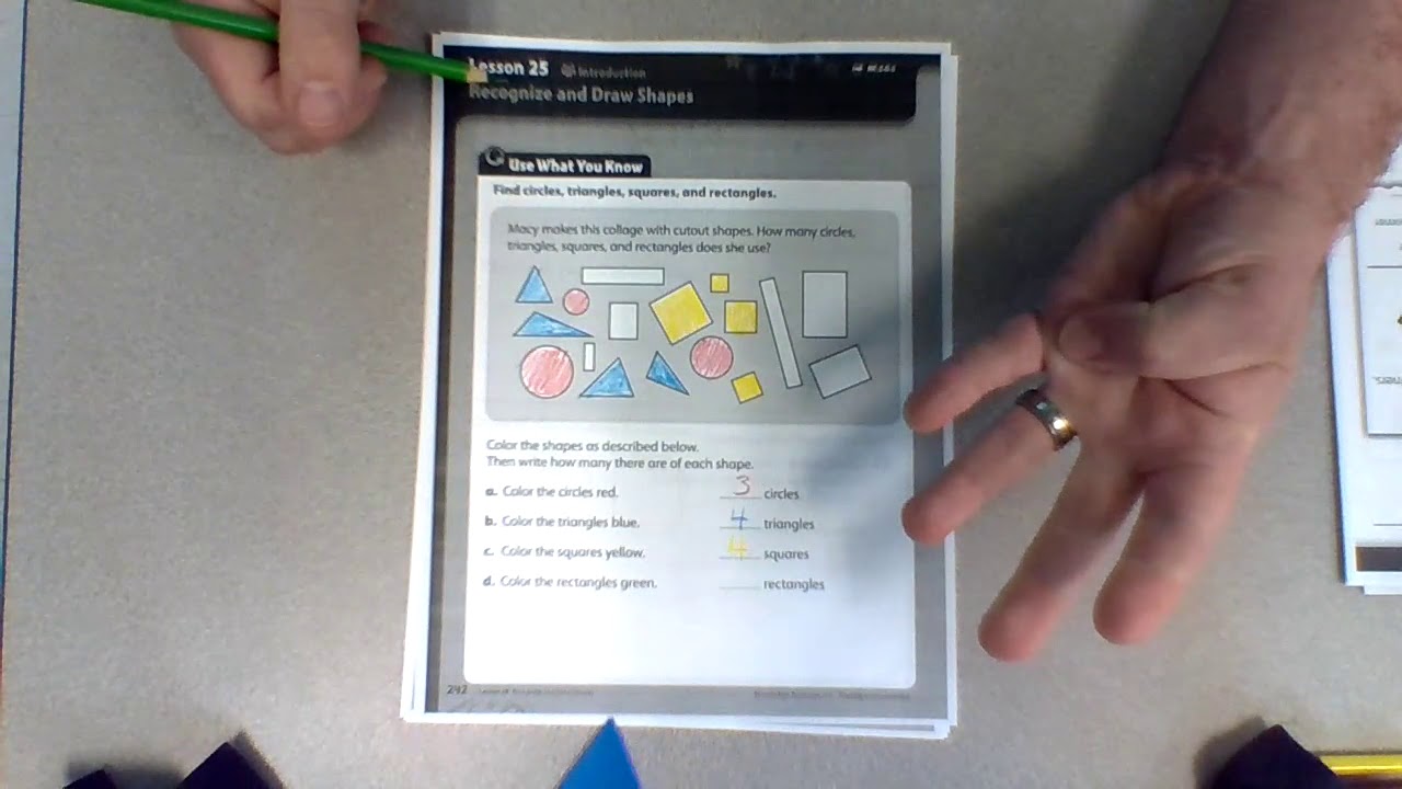 Recognize and draw shapes part 1 - YouTube