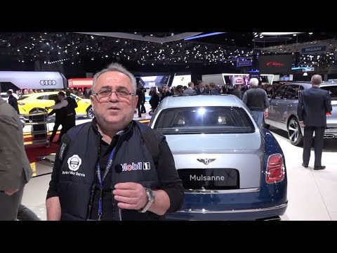 Bentley Mulsanne Mulliner Cenevrə-2018 avtomobil sərgisində...