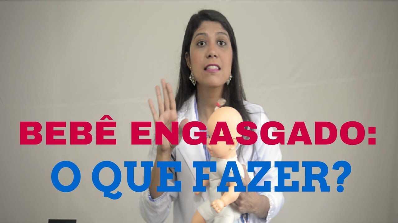 Bebê engasgado: o que fazer? - YouTube