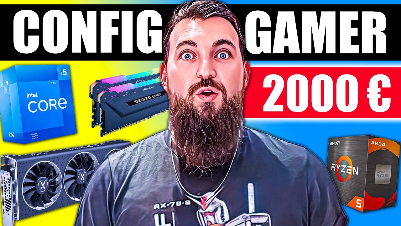 CONFIG PC GAMER 2000€ Intel & AMD pour JOUER en 4K - YouTube