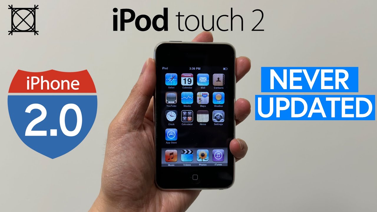The biggest feature of iPod touch 2 is a speaker - YouTube