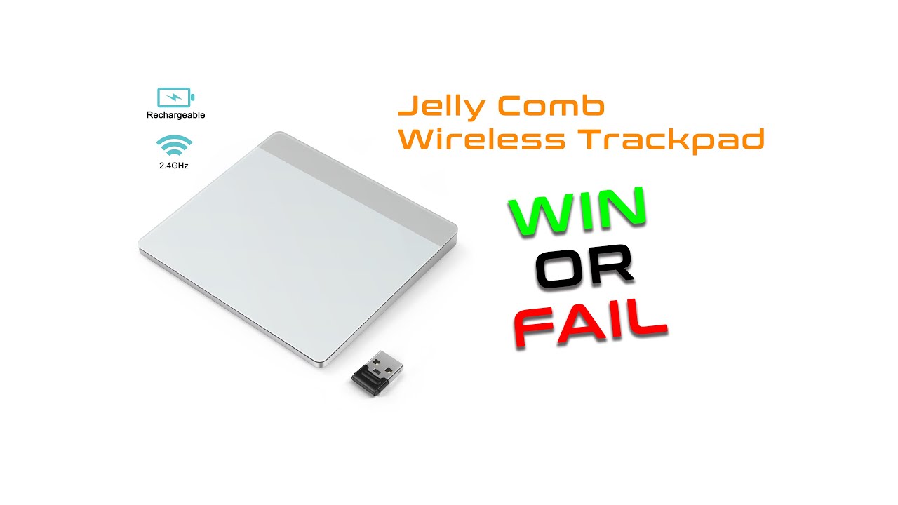 Jelly Comb Wireless Trackpad win or fail? - YouTube