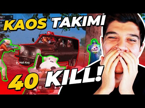 KAOS TAKIMI İLE YARGI MODUNU AÇTIK! | PUBG Mobile Erangel Gameplay