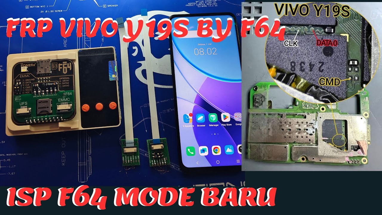 FRP VIVO Y19S ISP DIREK BY F64 ISP MODE BARU MUDAH KONEK - YouTube