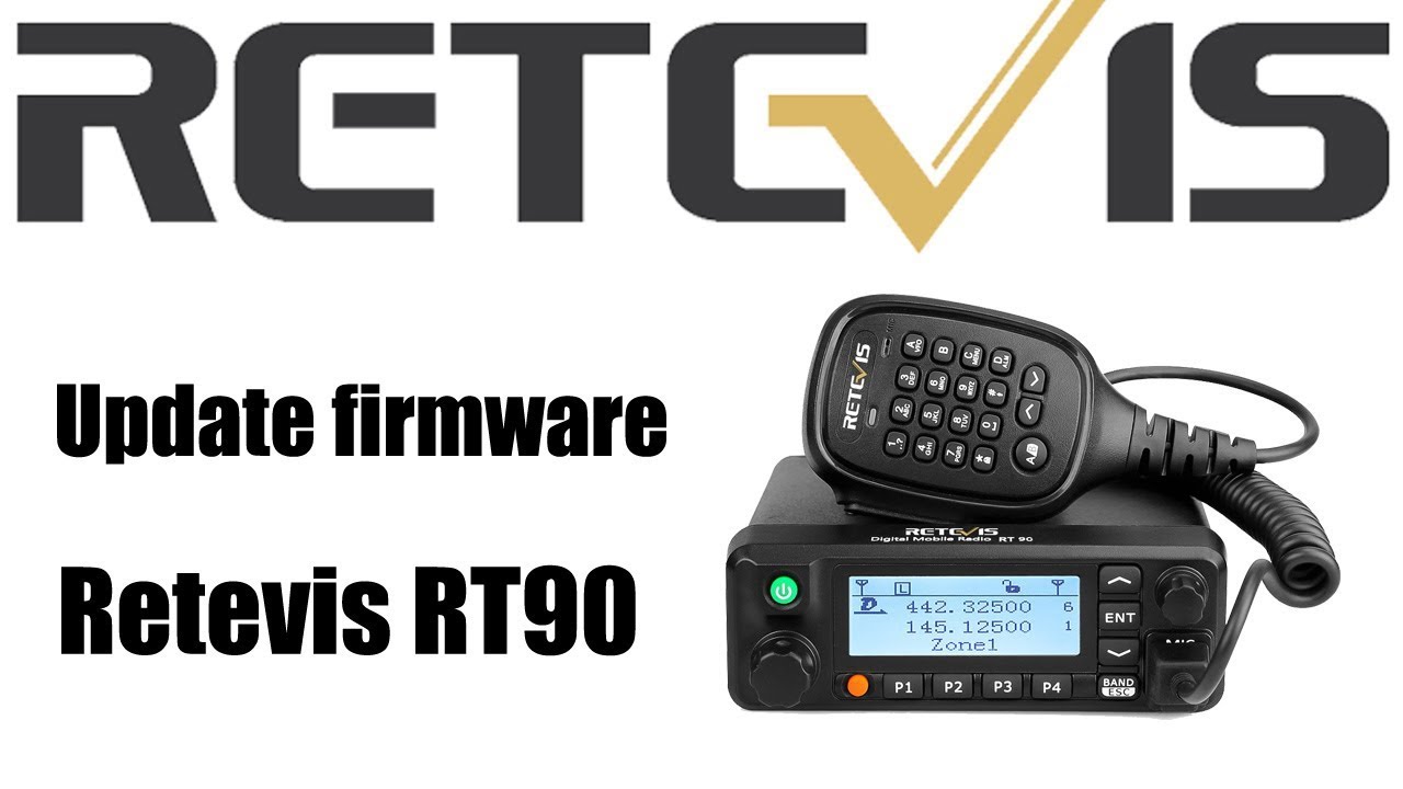 RT90 update firmware - YouTube