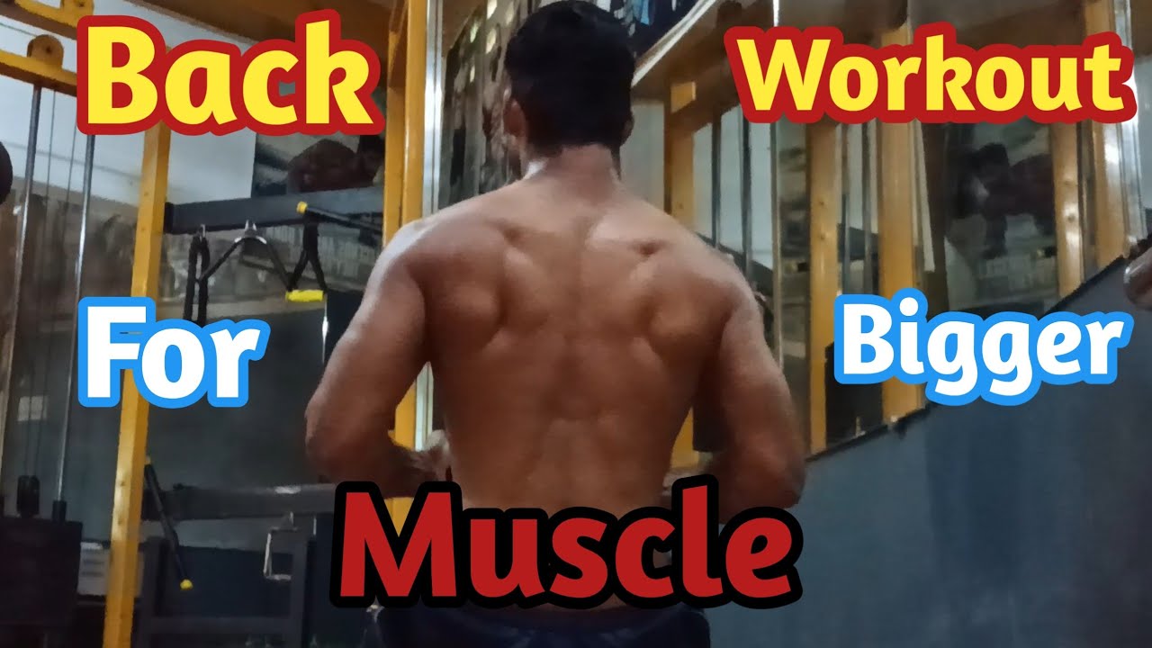 10 BEST BACK EXERCISES TO GET BIGGER BACK FAST / MUSCULATION DOS ...