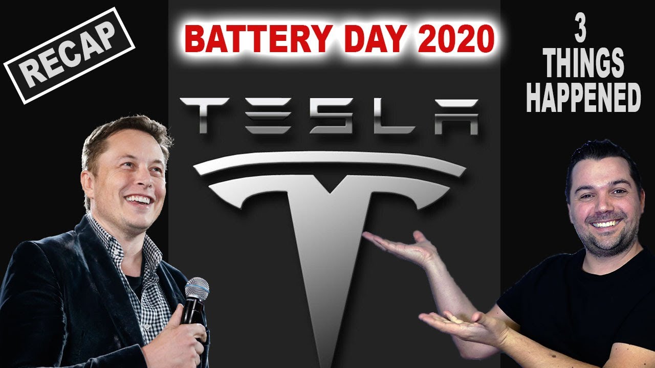TESLA BATTERY DAY 2020 and Shareholders meeting update Recap - YouTube