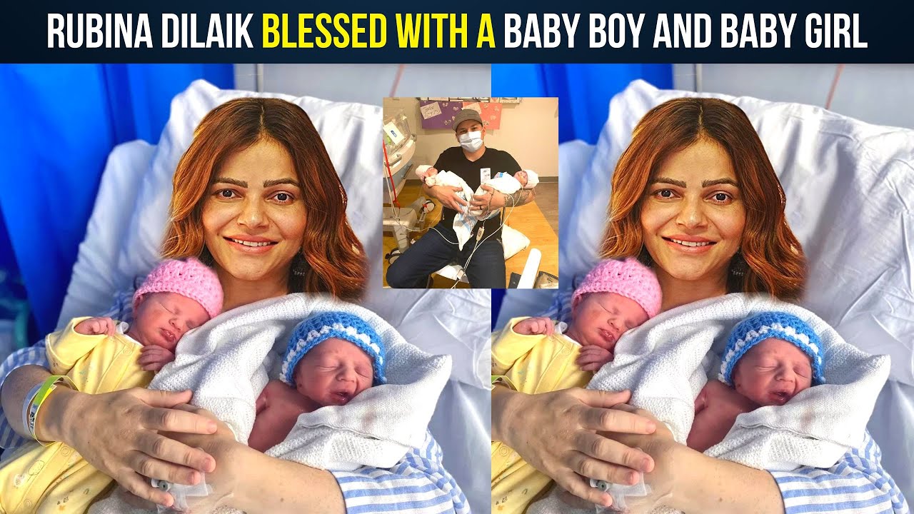 Finally Rubina Dilaik Blessed With Twins Baby With Husband Abhinav ...