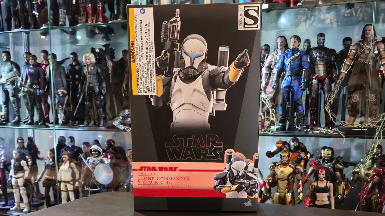 My opinion on the Hot Toys Clone Commander Scorch figure - YouTube