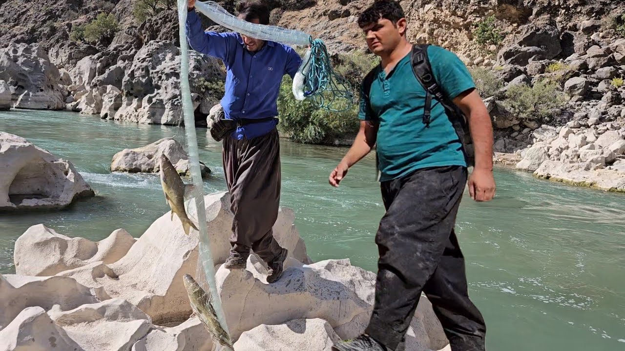 Adventure into Nature: Mehran and Mehdi Hiking and Fishing in the ...