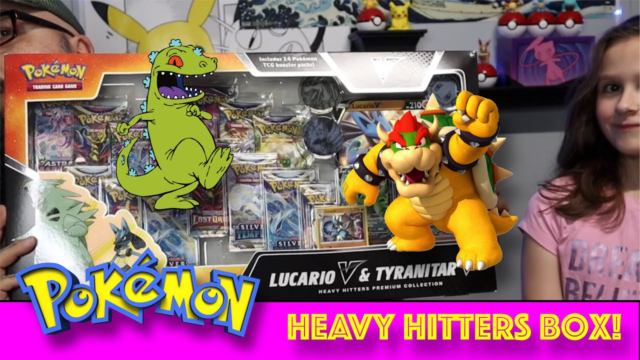 We open a Pokemon Heavy Hitters Premium Box!!! Don't forget the ...