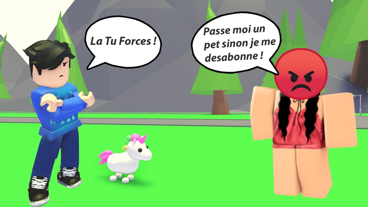 La Tu Forces ! | Meme | Roblox (Adopt Me) @Joyca - YouTube