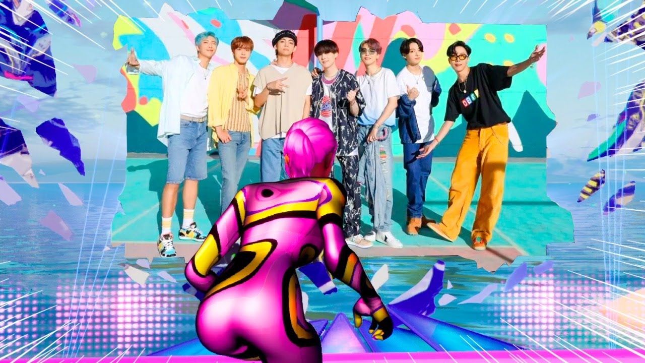 FORTNITE BTS EVENTO CONCIERTO EN VIVO - YouTube