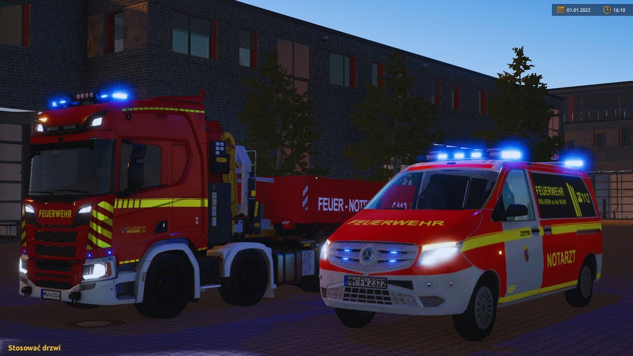 Emergency Call 112 - Swap Body Vehicle Responding! - YouTube