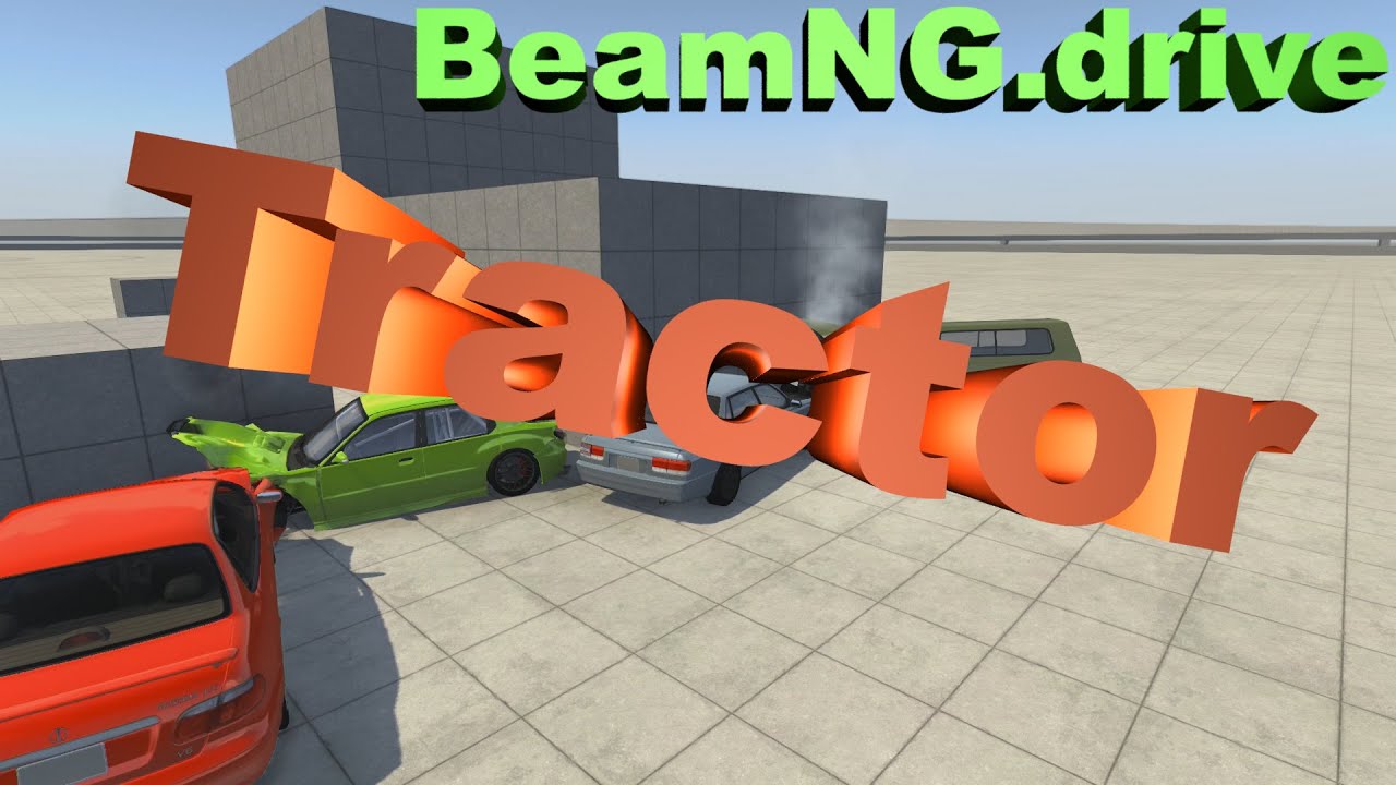 Tractor Mod BeamNG.drive - YouTube